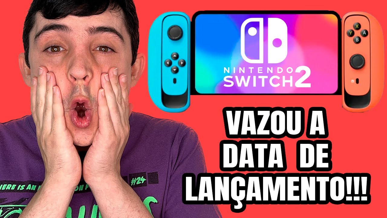 SWITCH 2 É PODEROSO COMO UM PS5!!! - DATA DE LANÇAMENTO/GRÁFICOS - YouTube