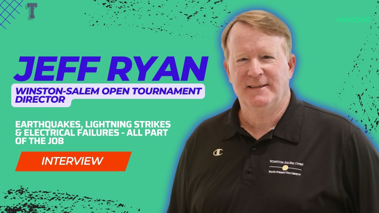 Winston-Salem Tournament Director Jeff Ryan: Earthquakes, lightning ...