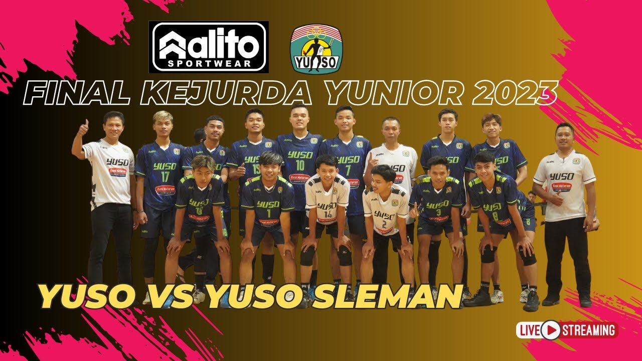 Final Kejurda Junior PA | Yuso Yogyakarta VS Yuso Sleman - YouTube