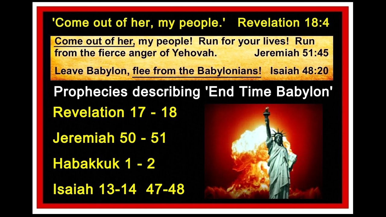 End Time America's Destruction as Prophesied - YouTube