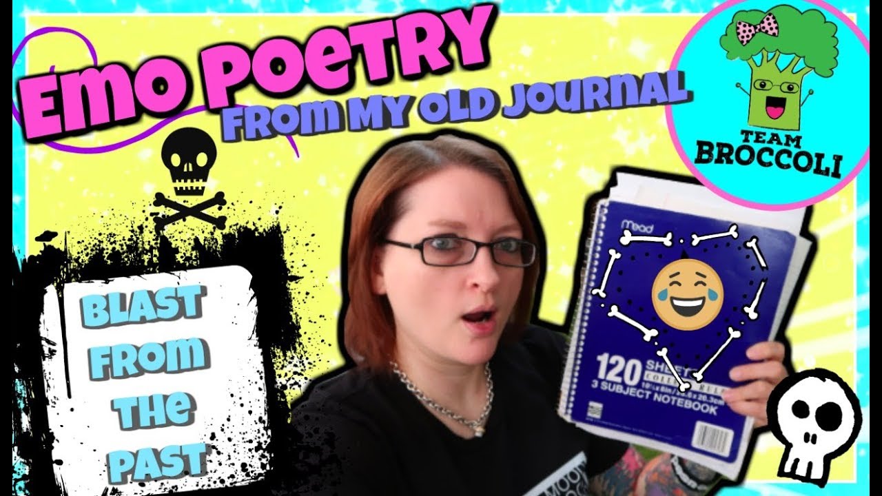 Emo Poetry Reading From My Old Journal - YouTube