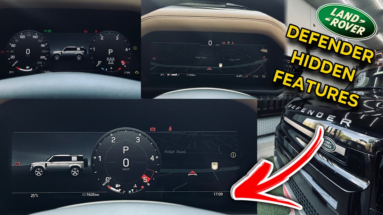 Land Rover Defender Hidden Features | Display Layout Setting | ADAS ...
