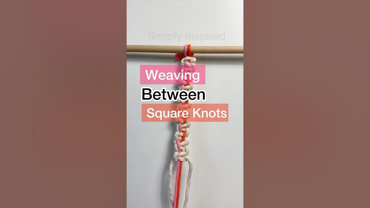 DIY macrame pattern (# 1) #macrame #macrametutorial - YouTube