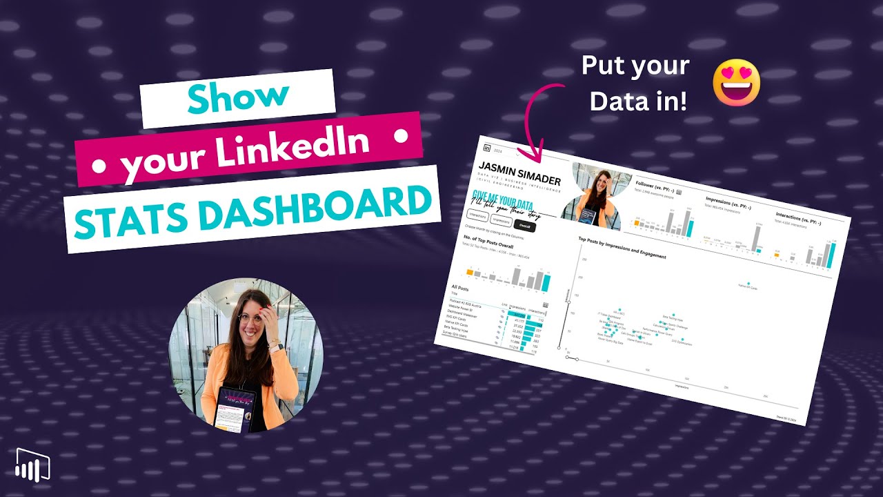 Build your own LinkedIn Analysis Dashboard with Power BI - YouTube