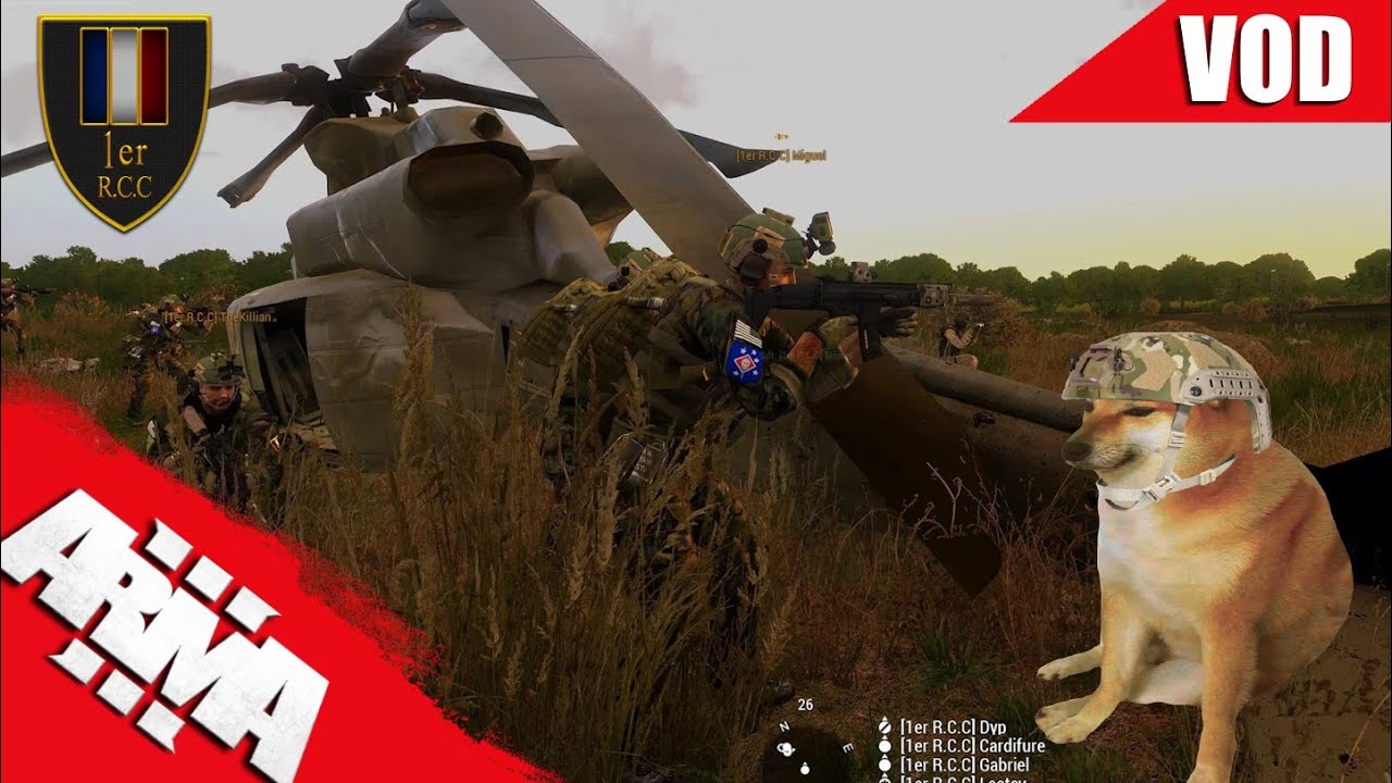 ArmA 3 : COOP Moderne "Sauver le Capitaine Miller, encore" [1er R.C.C ...