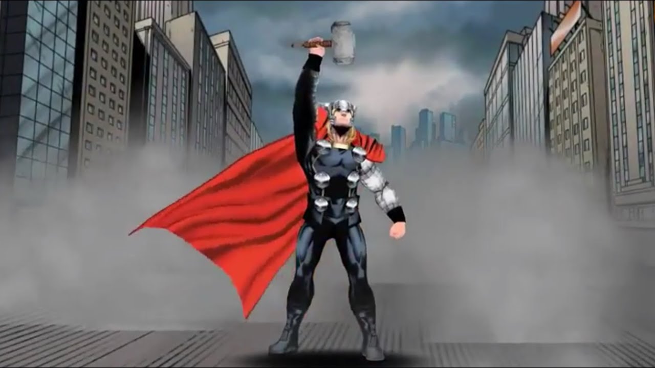 2 Minute Brushng Video with Marvel the Avengers - Thor Sticker - YouTube