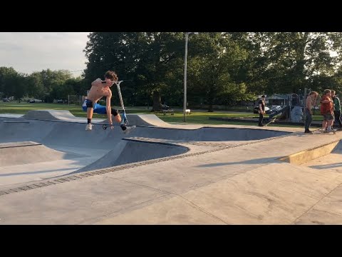 Sheridan skatepark - YouTube