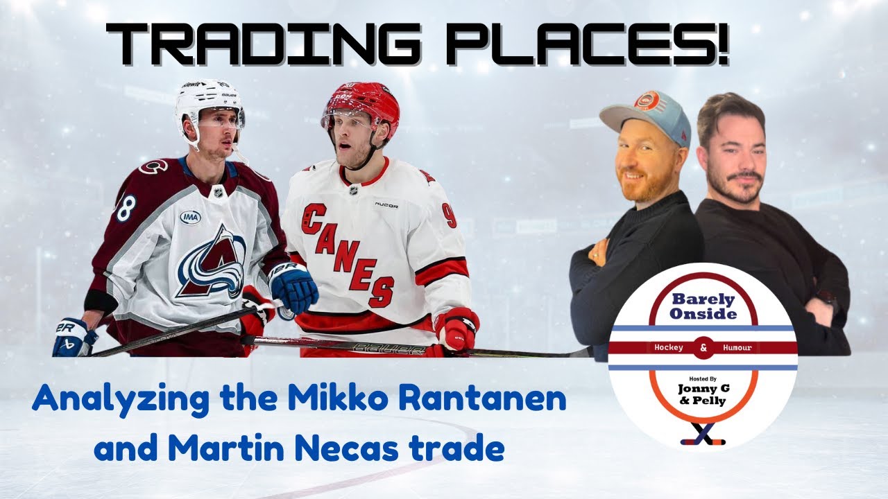 Reaction to the Mikko Rantanen and Martin Necas trade - YouTube