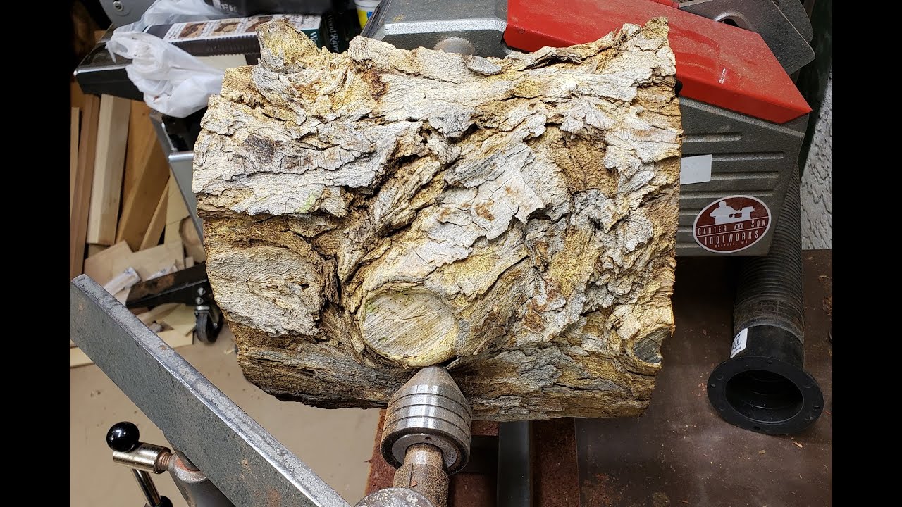 Gnarly Log to Beautiful Bowl - YouTube