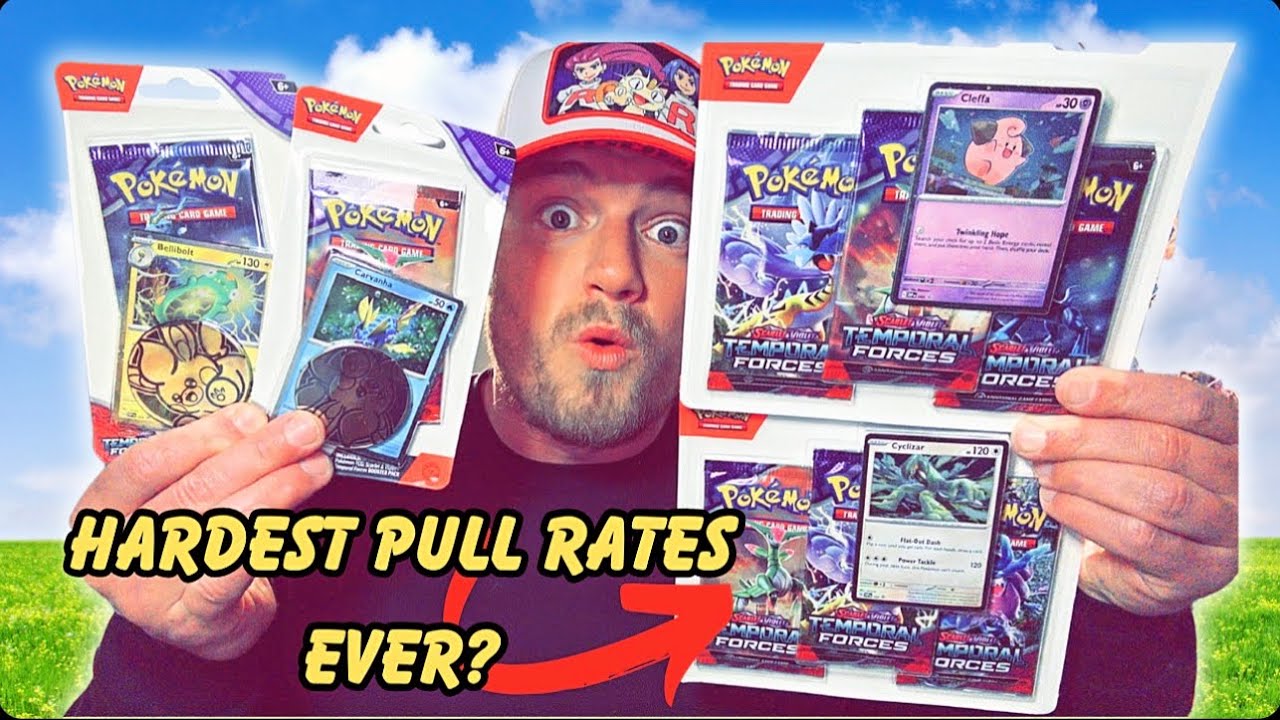 Does Pokemon Temporal Forces Have The Hardest Pull Rates In Scarlet and ...