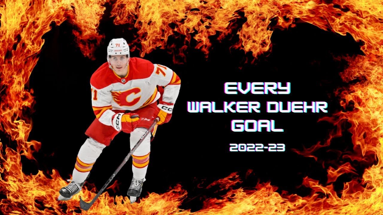 Walker Duehr All 7 Goals From The 2022-23 Season | Calgary Flames - YouTube