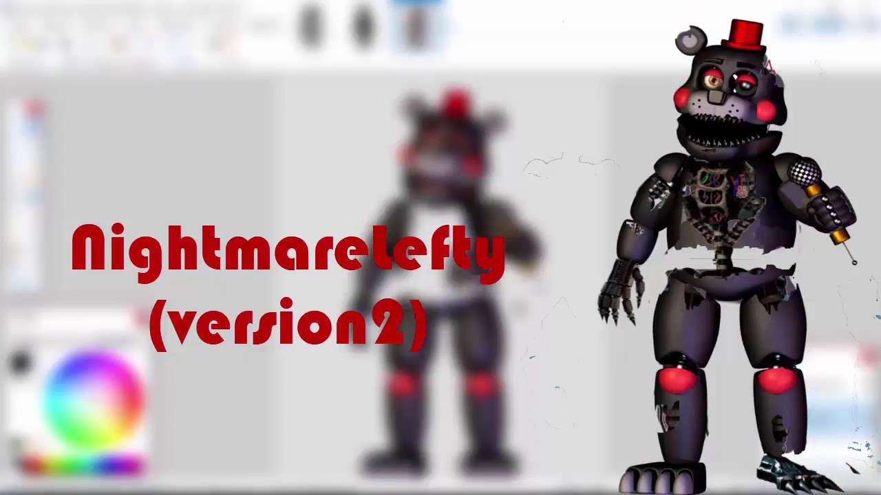 (Fnaf) Nightmare Lefty -SpeedEdit- - YouTube