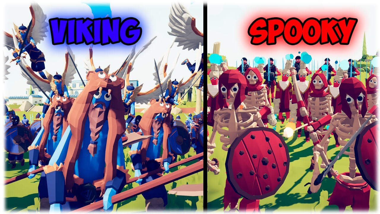 TABS Spooky vs Viking BATTLE! #game #tabs #vikings #Nuar #totalgaming ...