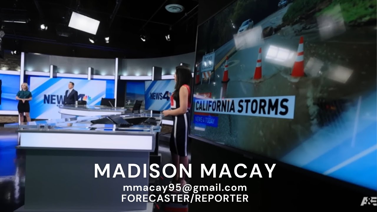 Madison Macay TV Weather Reel 2025 - YouTube