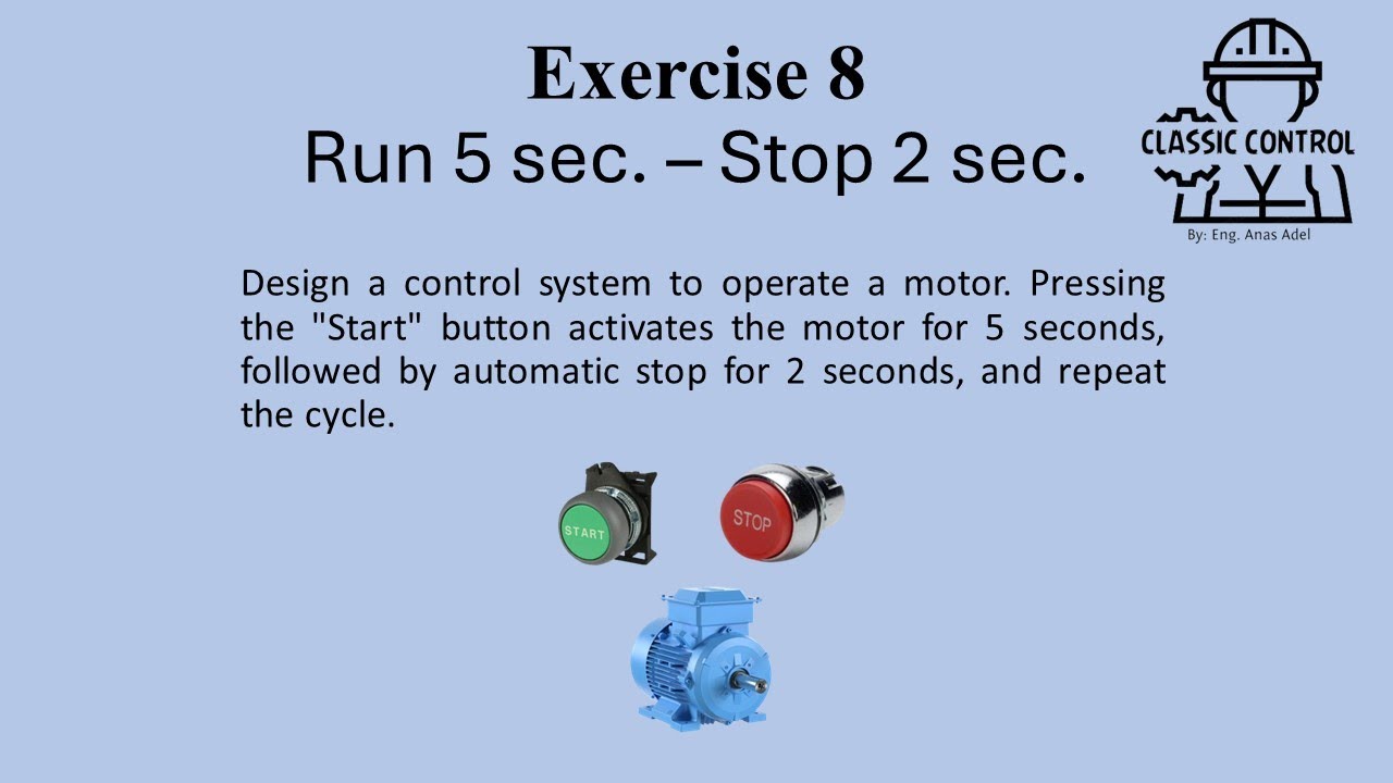 Classic Control #8 (Run 5 sec - Stop 2 sec) - YouTube