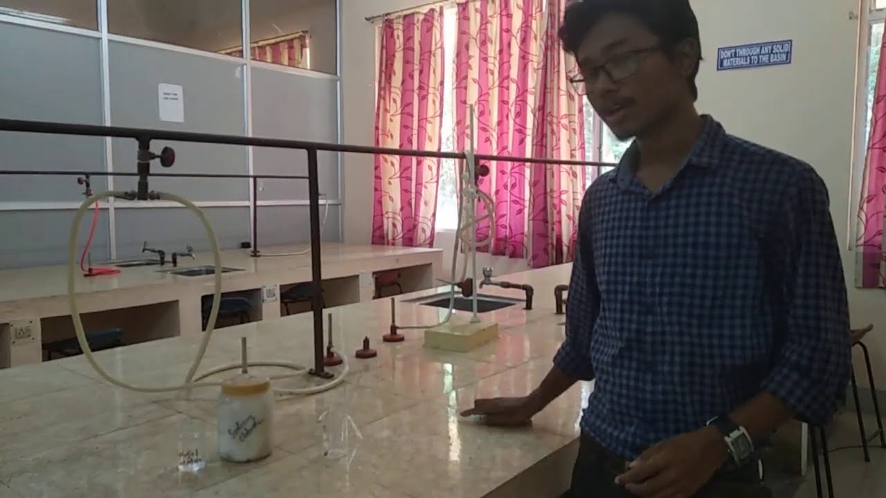 Preparation of sodium chloride solution part 2 - YouTube