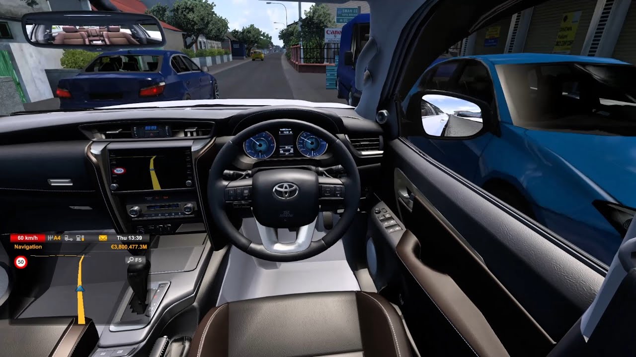 FORTUNER 4X4 RUSH DRIVING NARROW ROAD PART 8 😮🔥EURO TRUCK SIMULATOR 2 ...