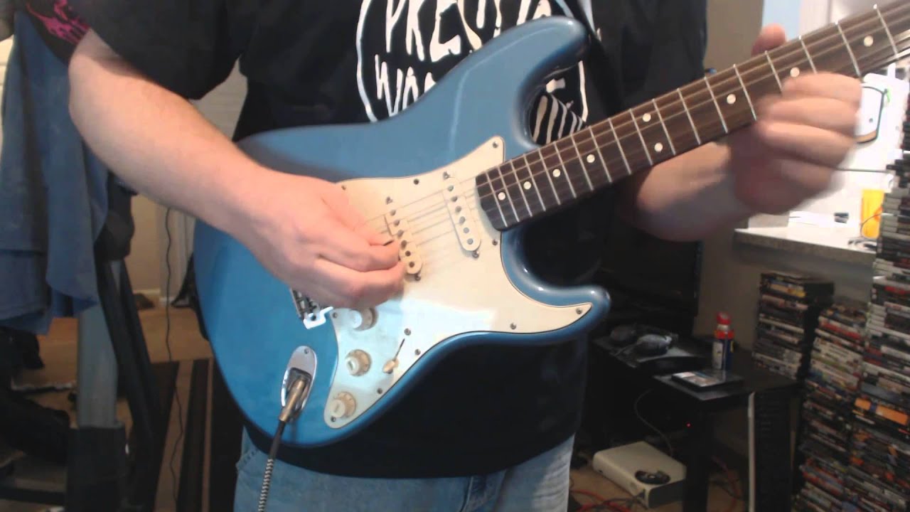Strat 7-way tone mod - YouTube