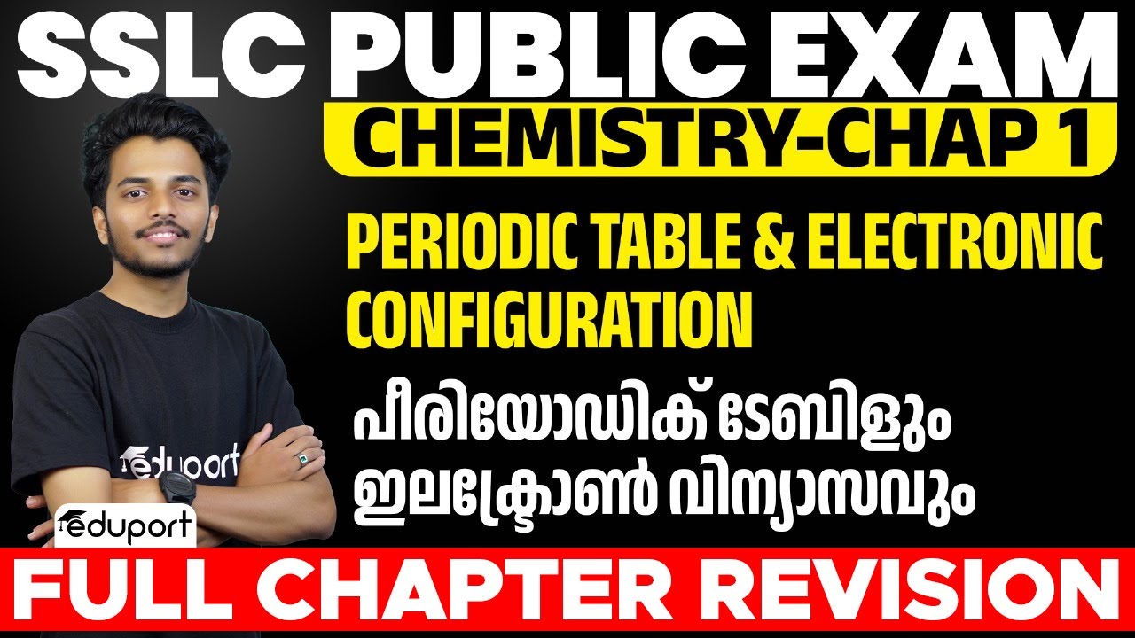 SSLC Model Exam Chemistry - 1. Periodic Table and Electronic ...