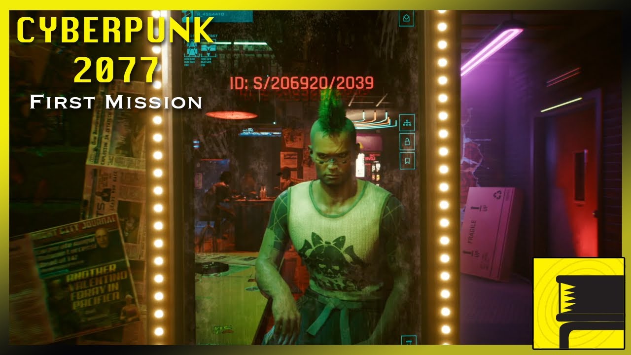 Cyberpunk 2077: First Mission - YouTube