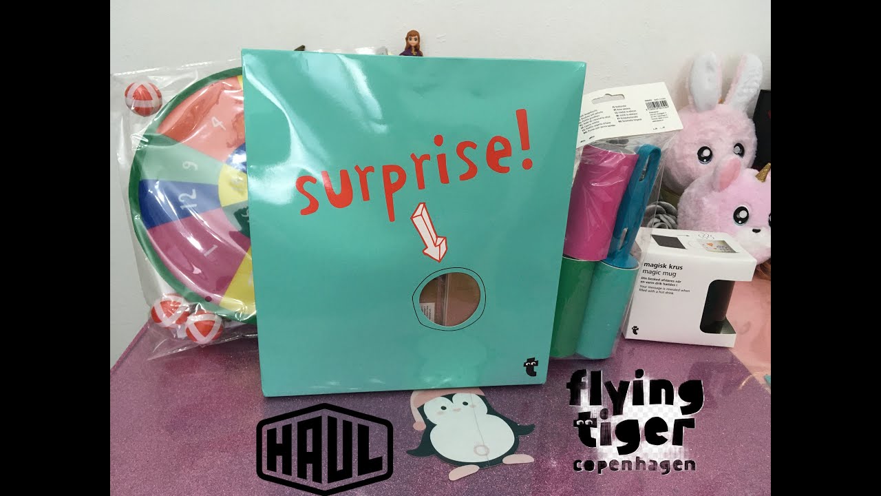 HAUL FLYING TIGER COPENHAGEN 2020 - UNBOXING BUSTA SORPRESA - YouTube
