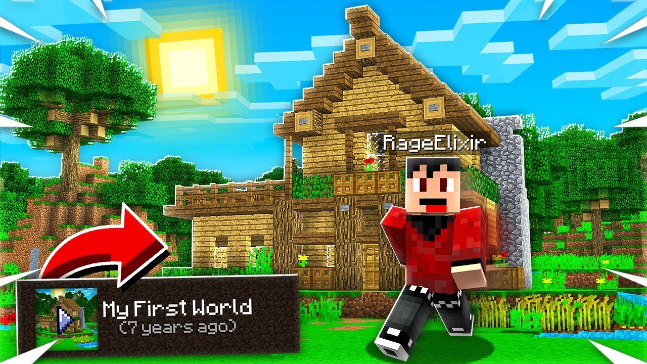 I Created This Minecraft World 7 Years Ago.. - YouTube