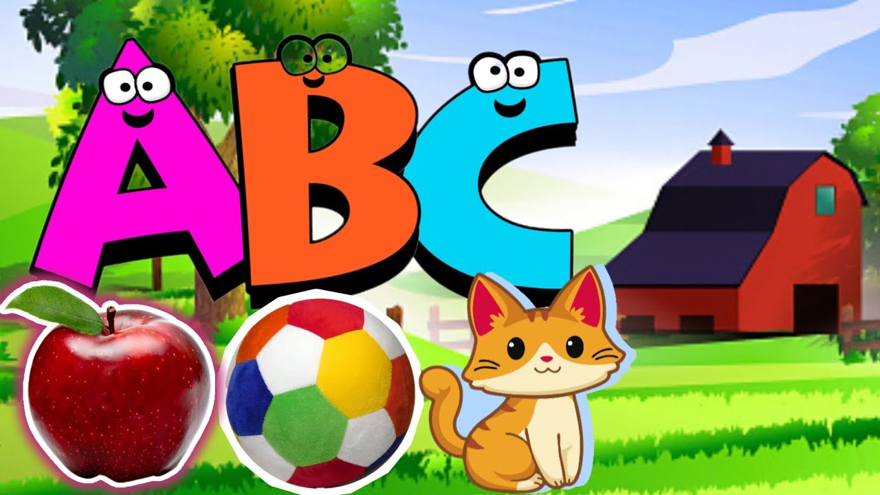 ABCD FOR KIDS | ENGLISH ALPHABET WITH PICTURE | LEAR WITH VOCABULARY ...