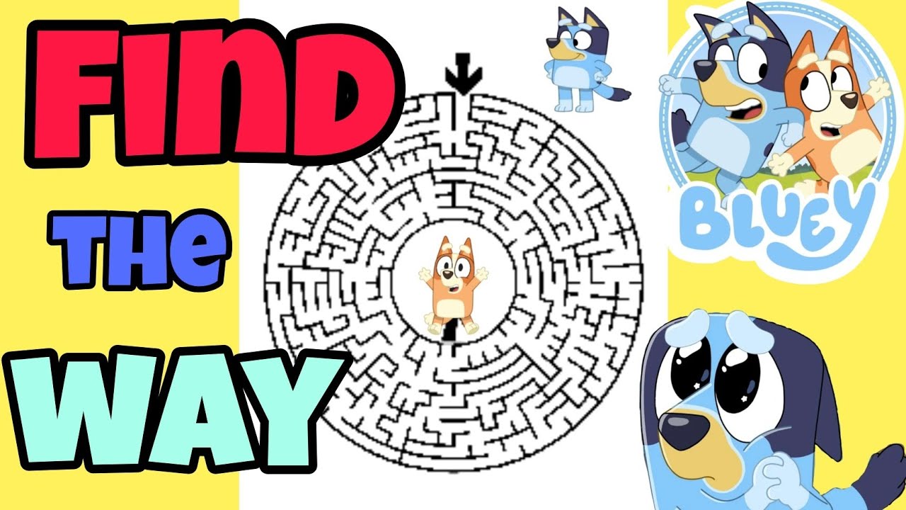 Bluey: Find the way - YouTube