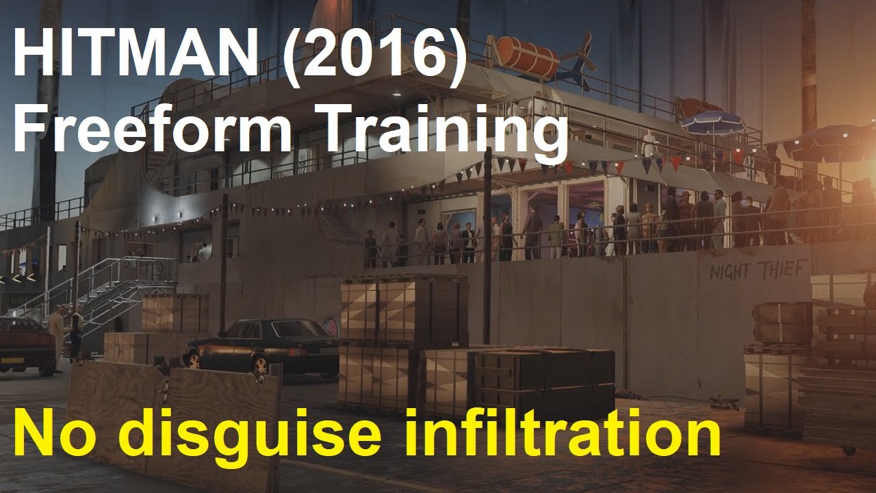 Hitman (2016) - Freeform Training : No disguise, Stealth infiltration ...