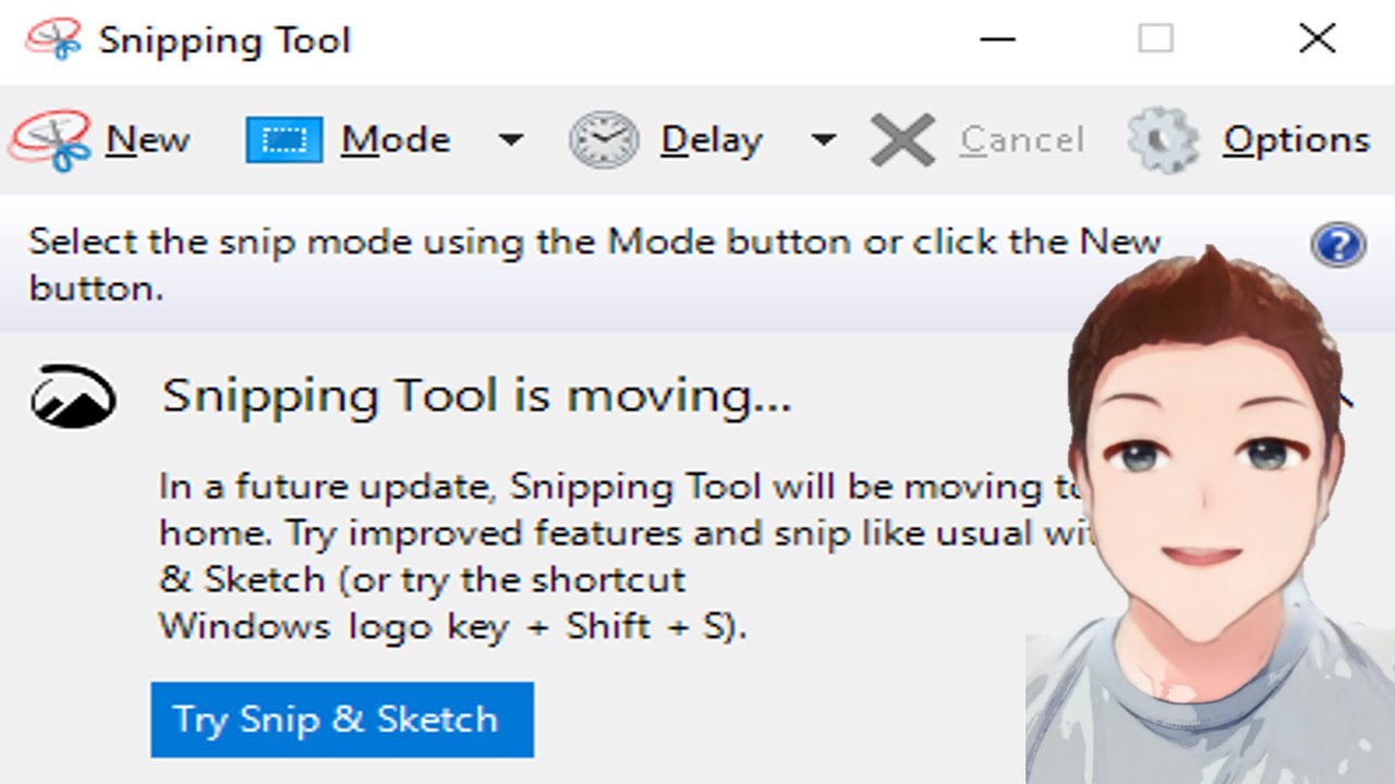 Snipping Tool Function 截图方便又清晰 - YouTube