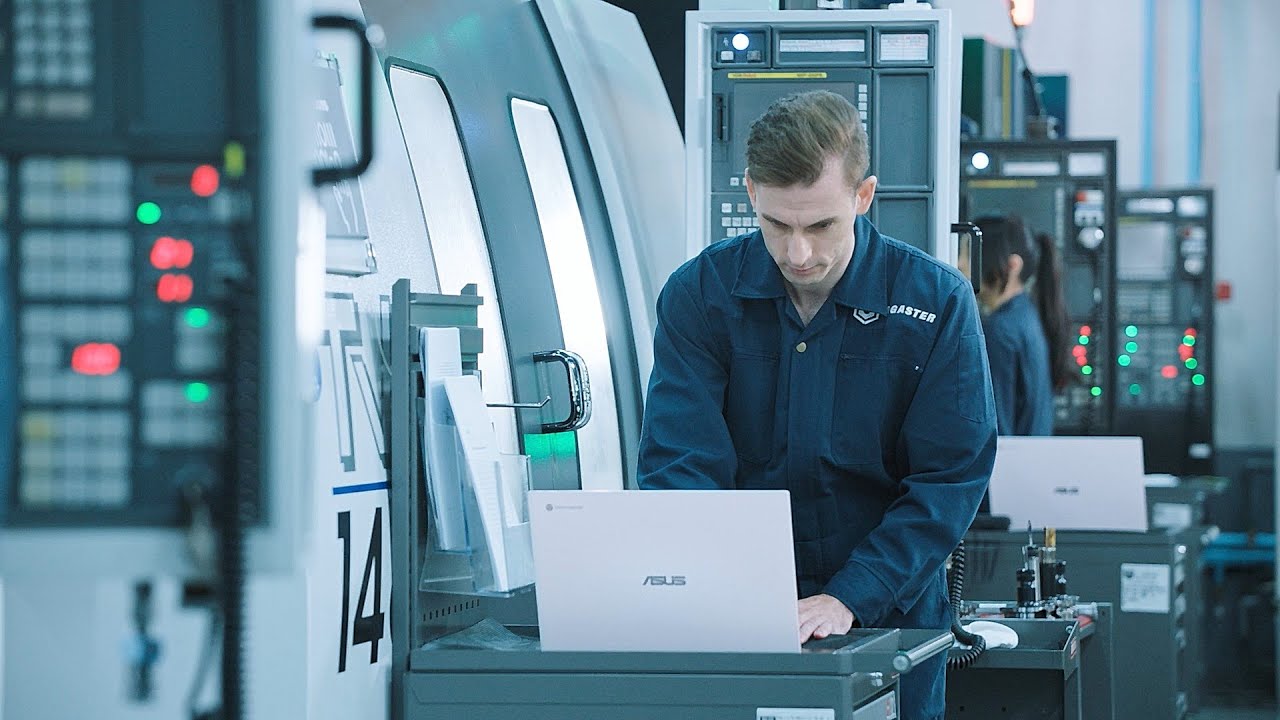 ASUS and Chrome OS for Manufacturing Workers - YouTube
