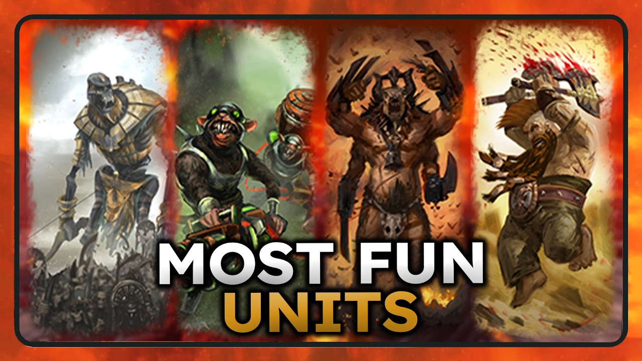 10 Most Fun Units in Total war Warhammer 3 - YouTube