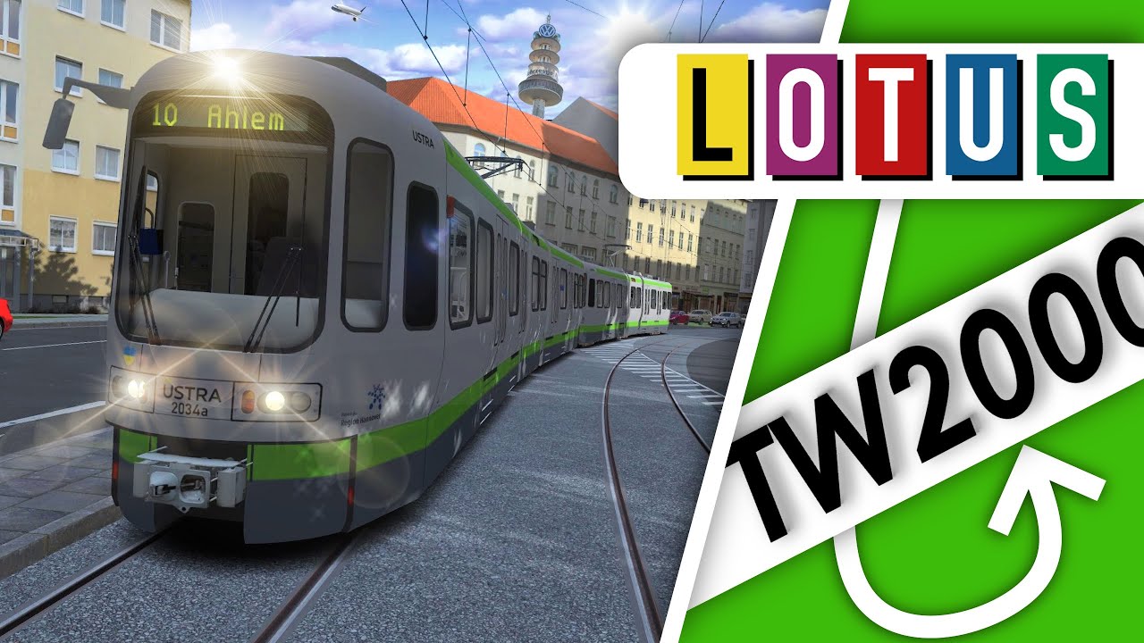 Im TW2000 durch Hannover! | LOTUS Simulator - Hannover Stadtbahn | JM ...
