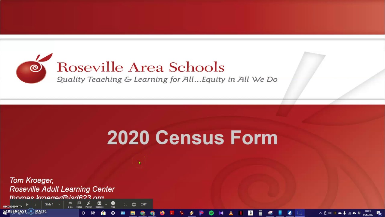 How to Fill Out the 2020 Census Form - YouTube