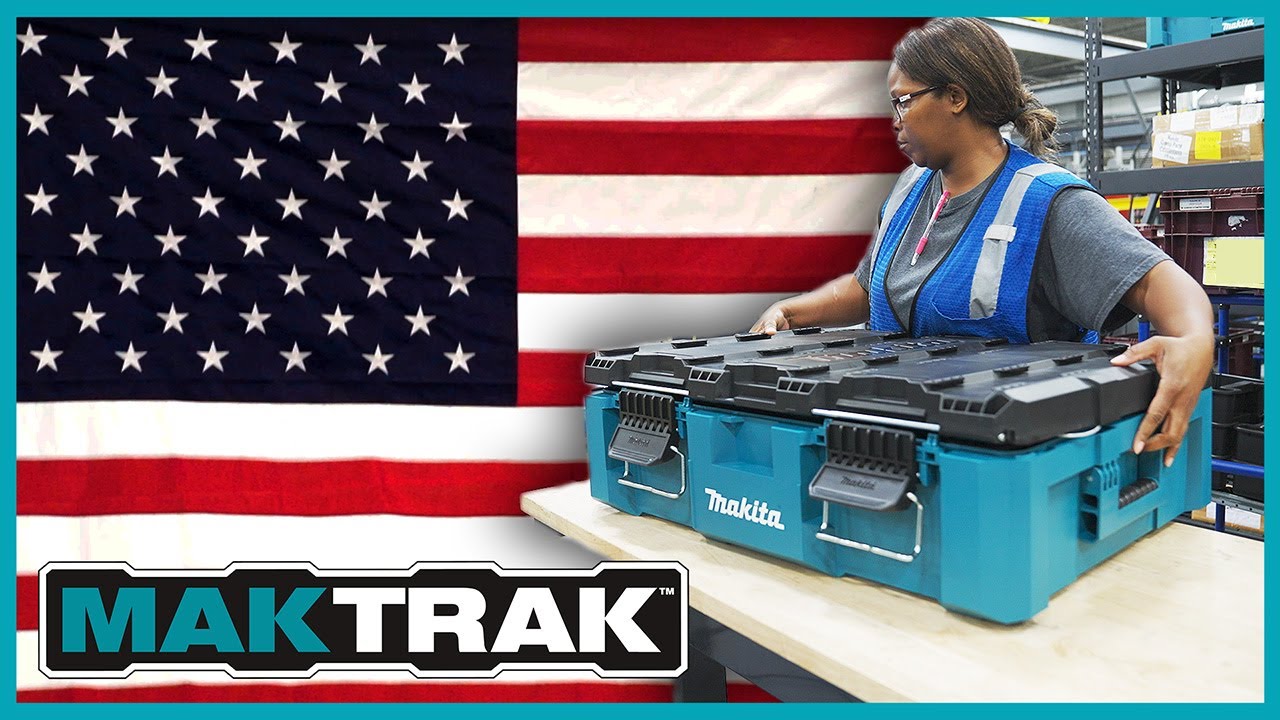 Makita MAKTRAK Molding Process – Made in the USA - YouTube