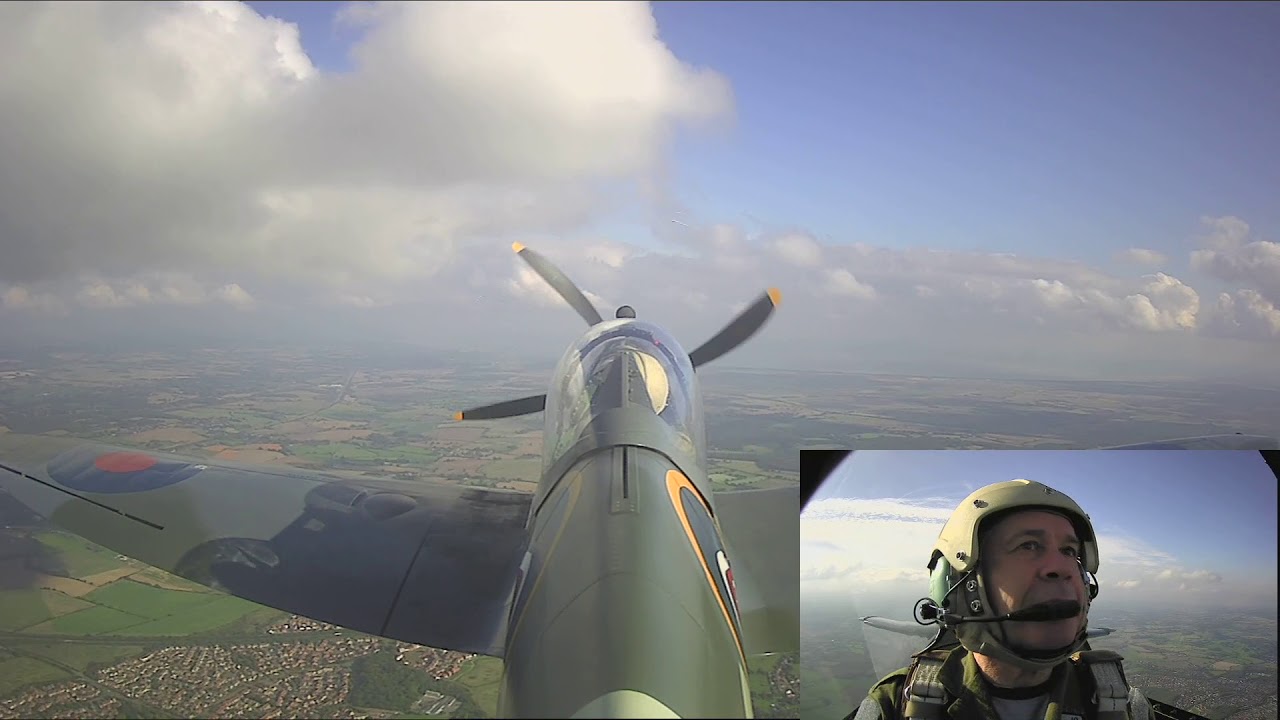My Spitfire Flight at Headcorn 19/9/17 - YouTube