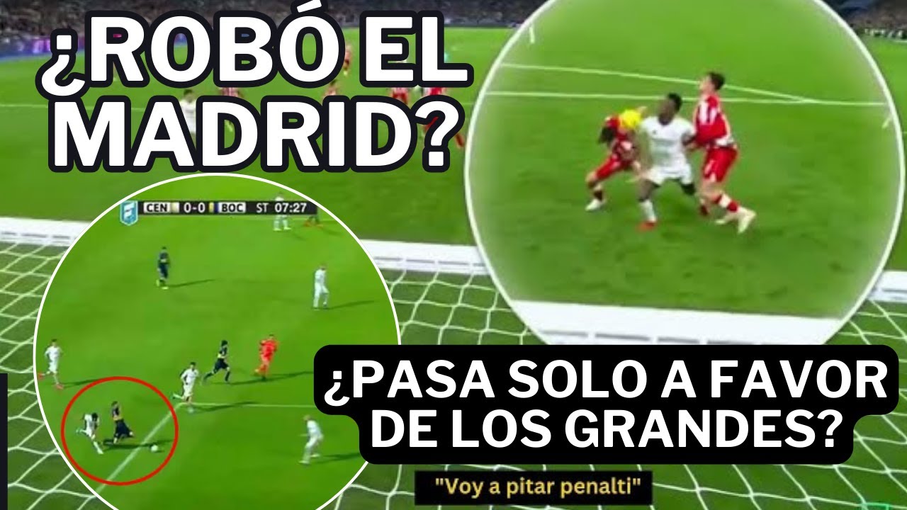 ¡ESCÁNDALO! ROBO DEL REAL MADRID AL ALMERIA. - YouTube