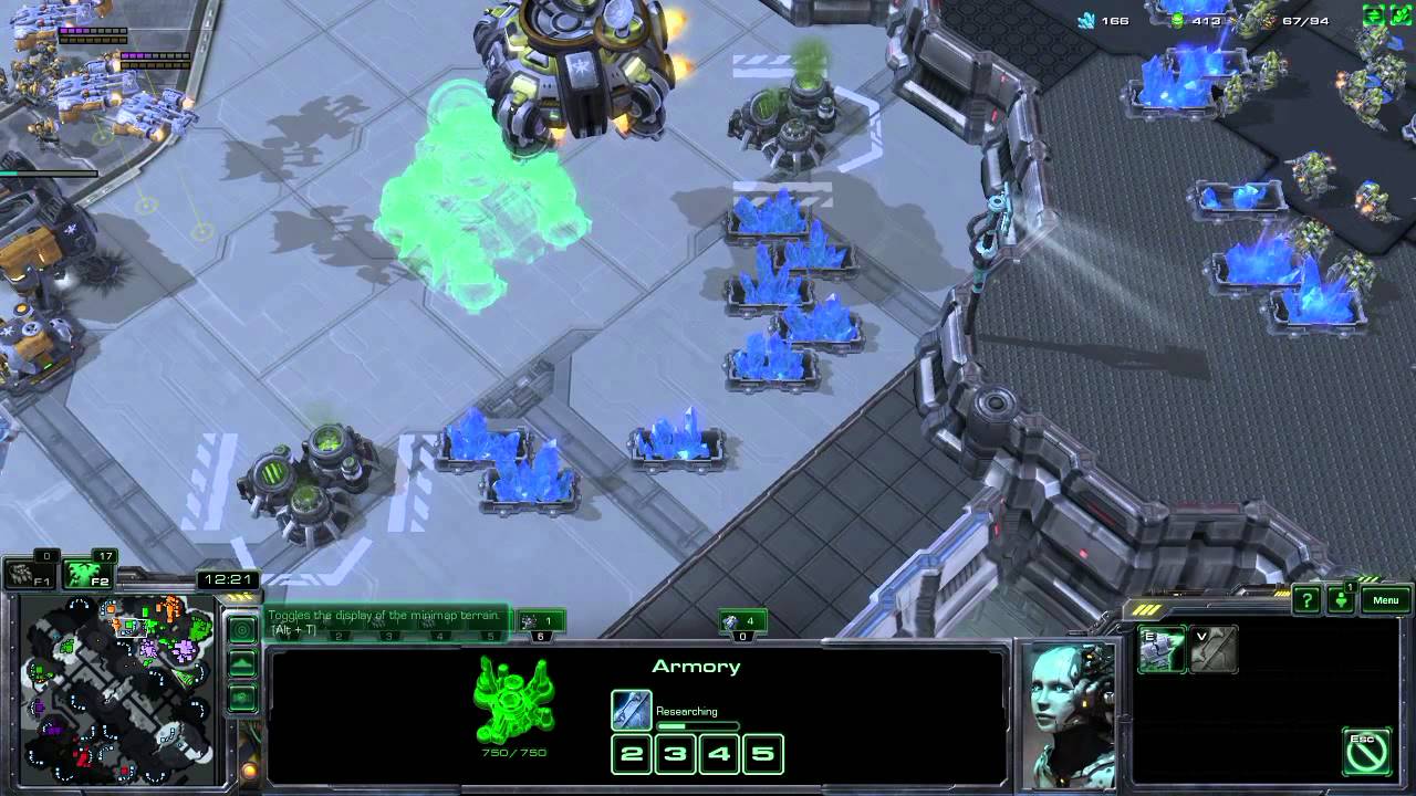 SC2 Mine 'em up! - YouTube