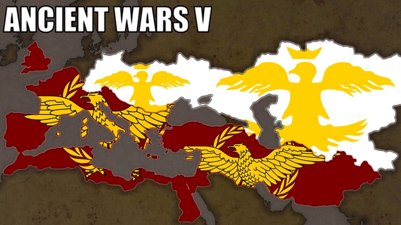 Romans VS Huns Ancient Wars V - HOI4 Timelapse - YouTube