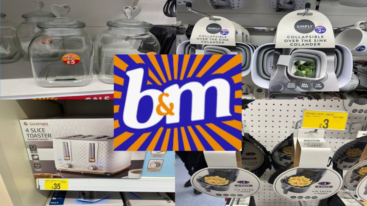 B&M Kitchen Ware | Come shop with me in B&M - YouTube
