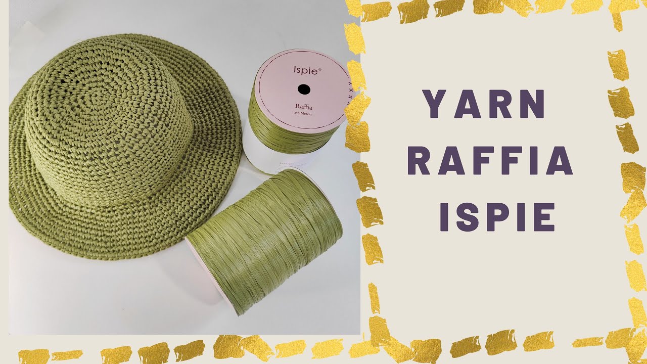 Yarn raffia Ispie #ispie #raffia #bulgaria - YouTube