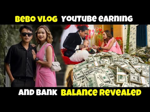 Bebo Vlog YouTube income and Bank Balance Reveal || Bebo Earning ...