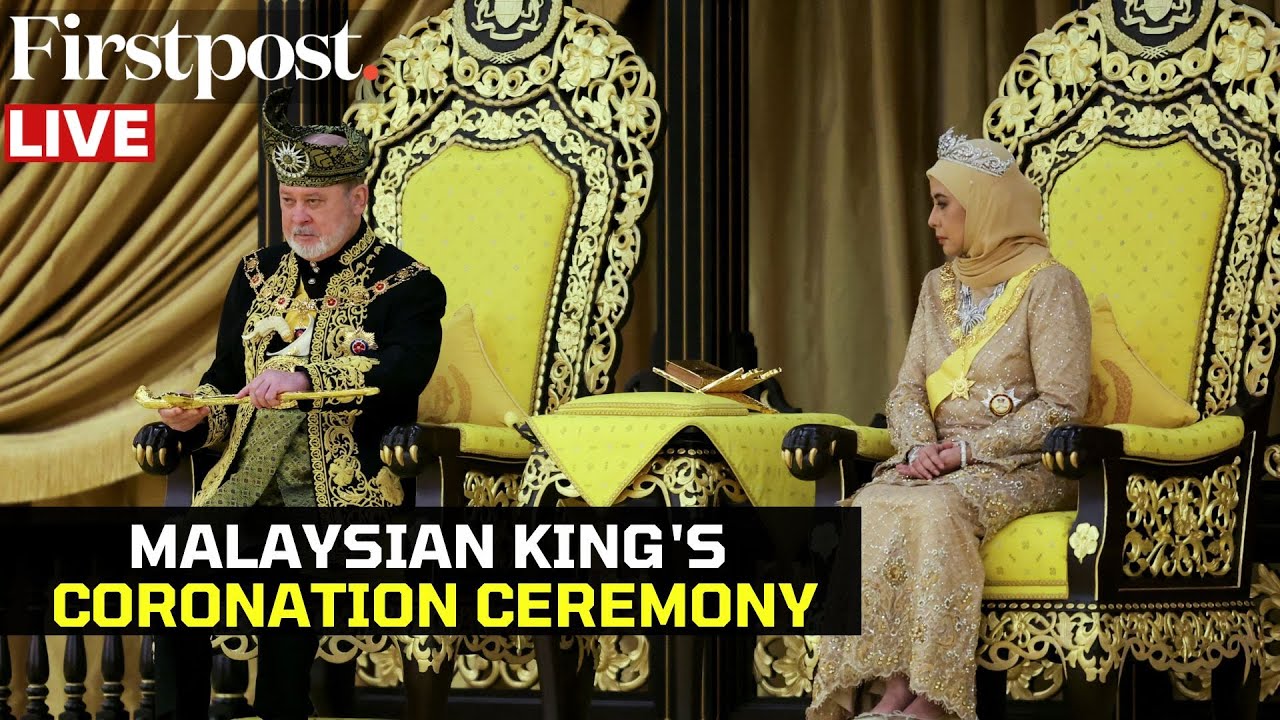 LIVE: Coronation Ceremony of New Malaysian King Sultan Ibrahim Iskandar ...