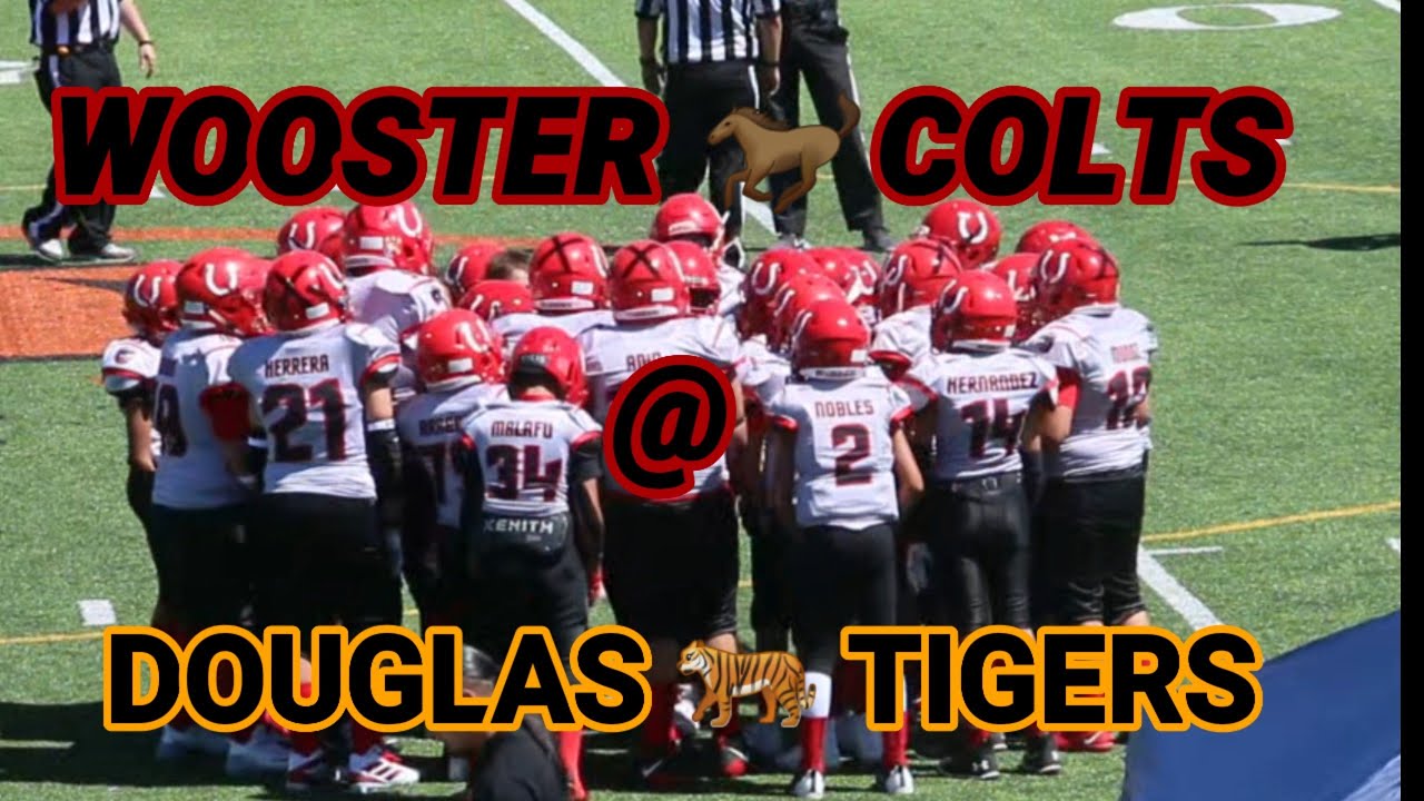SYFL JV 11U WOOSTER COLTS VS DOUGLAS TIGERS 2019 - YouTube