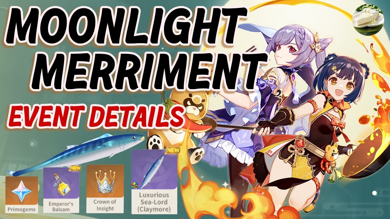 Moonlight Merriment Event Details - Genshin Impact 2.1 - YouTube