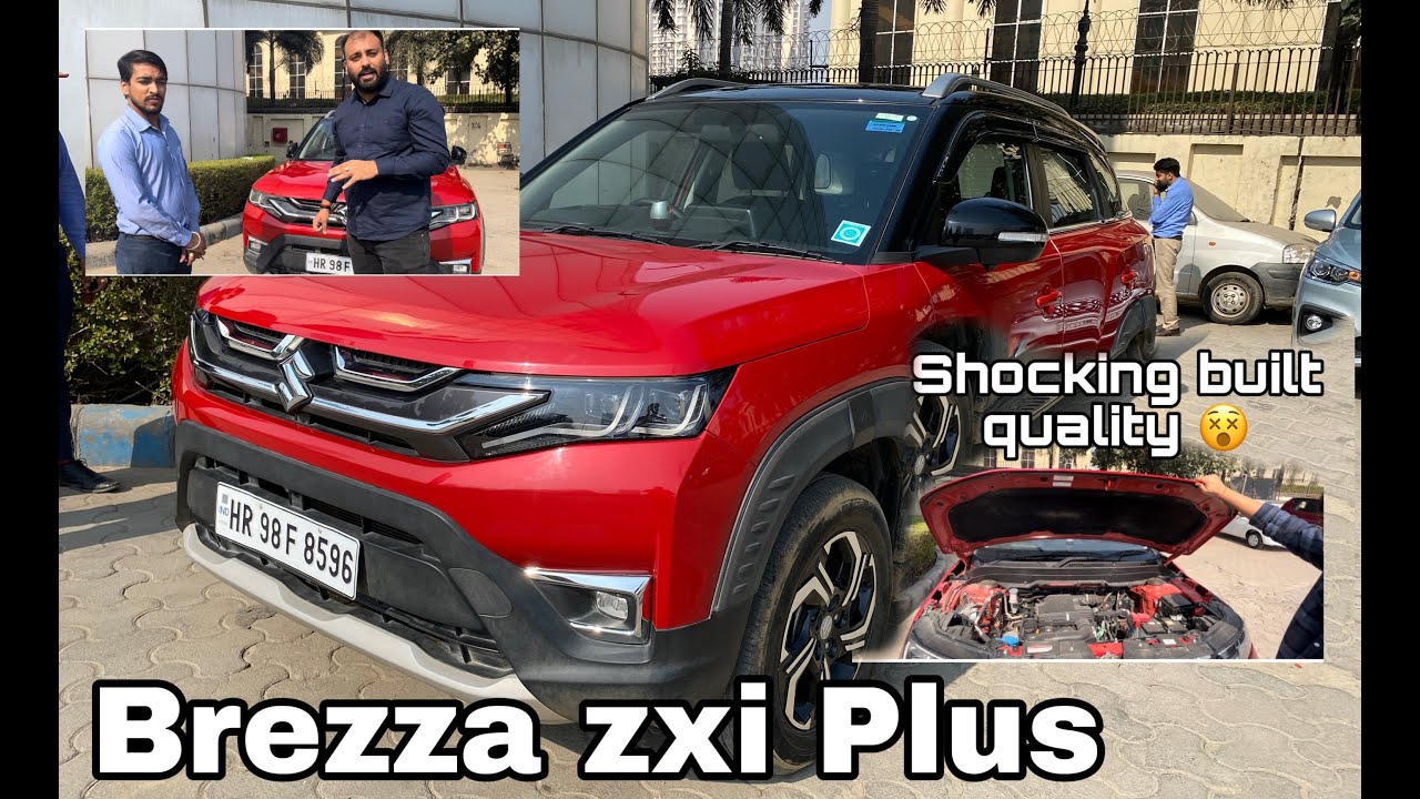 Brezza Zxi Plus MT Sizzling Red... - YouTube