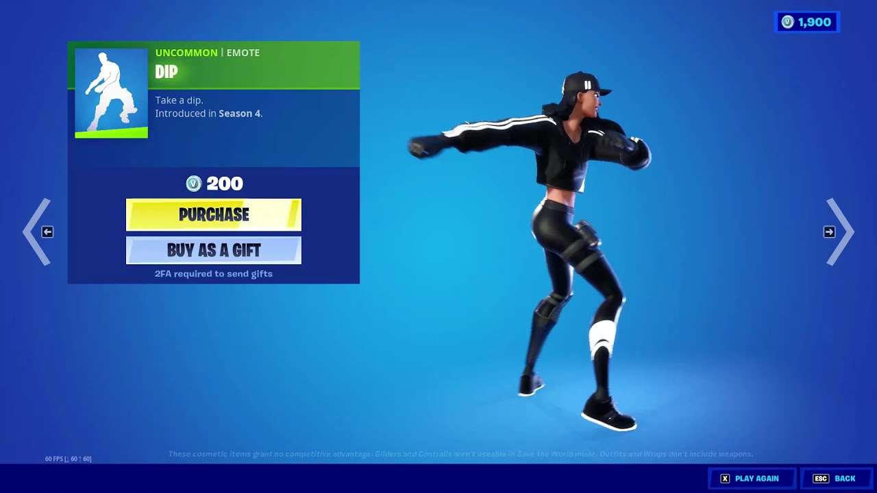 Fortnite - Dip Emote | Uncommon - YouTube