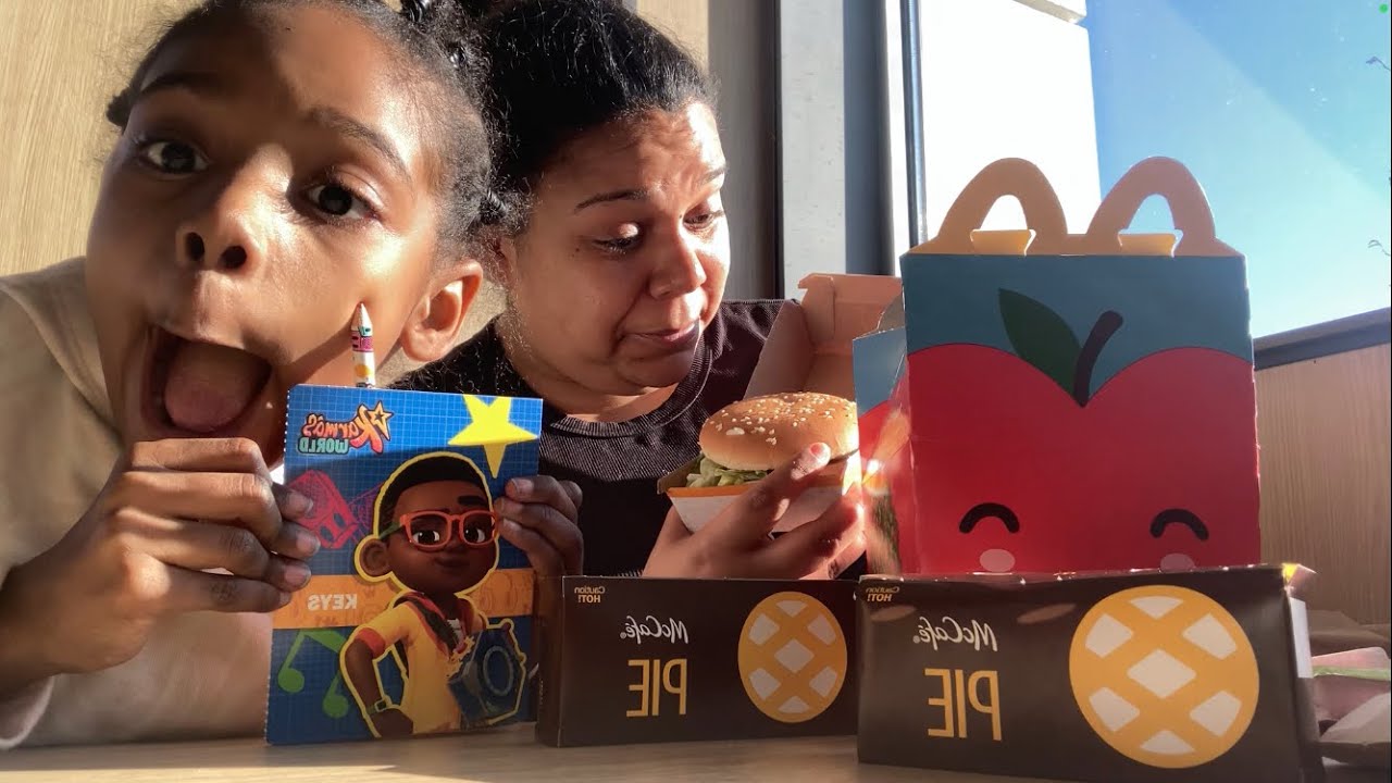 Big Mac, Happy Meal McDonald’s MUKBANG - YouTube