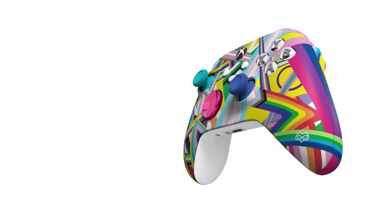 The 2022 Xbox Pride Controller by Microsoft Xbox - YouTube