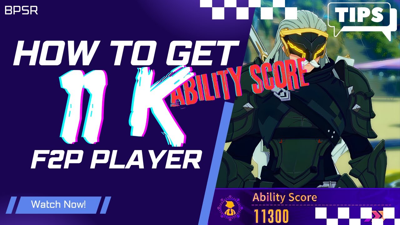 BPSR: 11k Ability SCORE - As Free To Player - Full Guide! Become TOP 1% ...